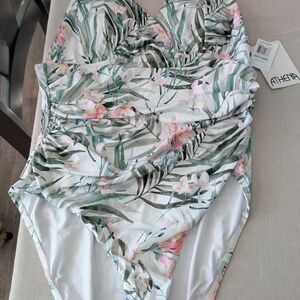 Athena | Swim | Womens Tropical Print Swimsuit | Poshmark